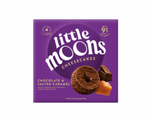 Chocolate And Salted Caramel Cheesecake - Little Moons